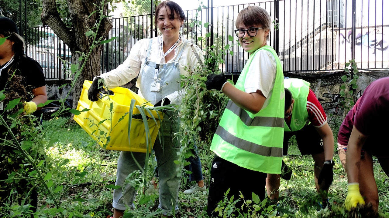 Getting Capacis Foundation’s garden in shape alongside young people ...